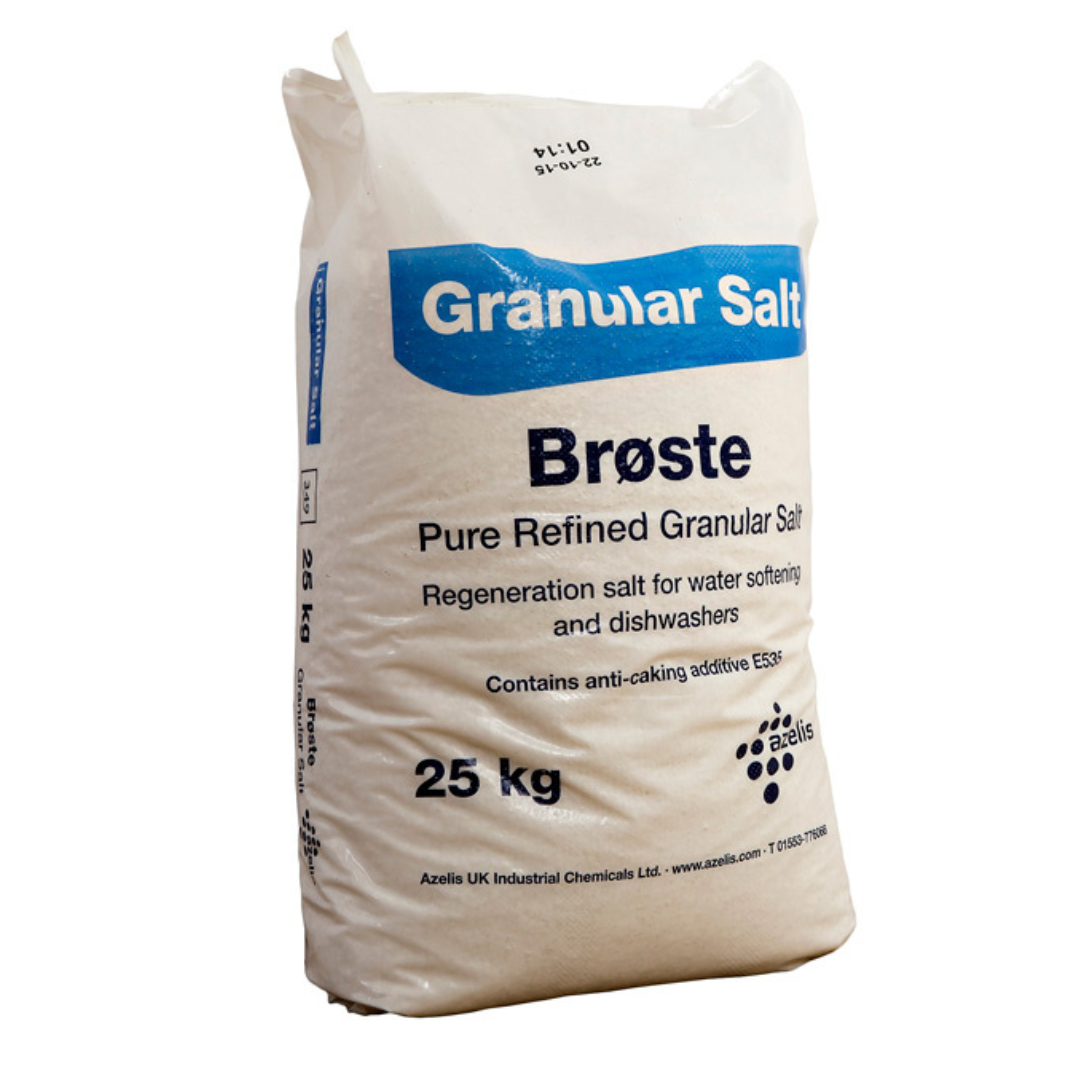 25kg – Broste Granulated Salt – Aquasoft UK Ltd